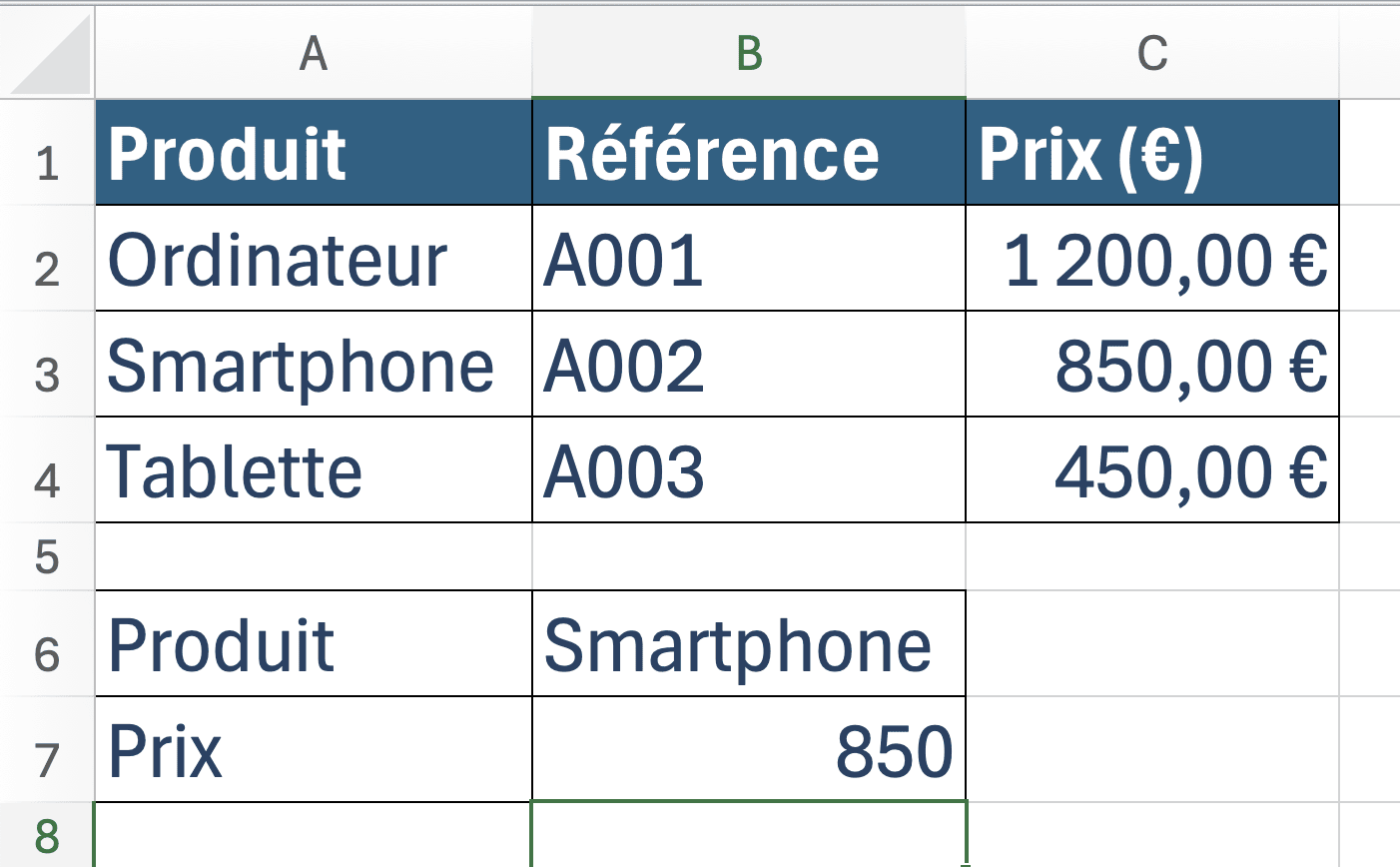 Fonction RECHERCHEV Excel : Guide Complet + Exemples